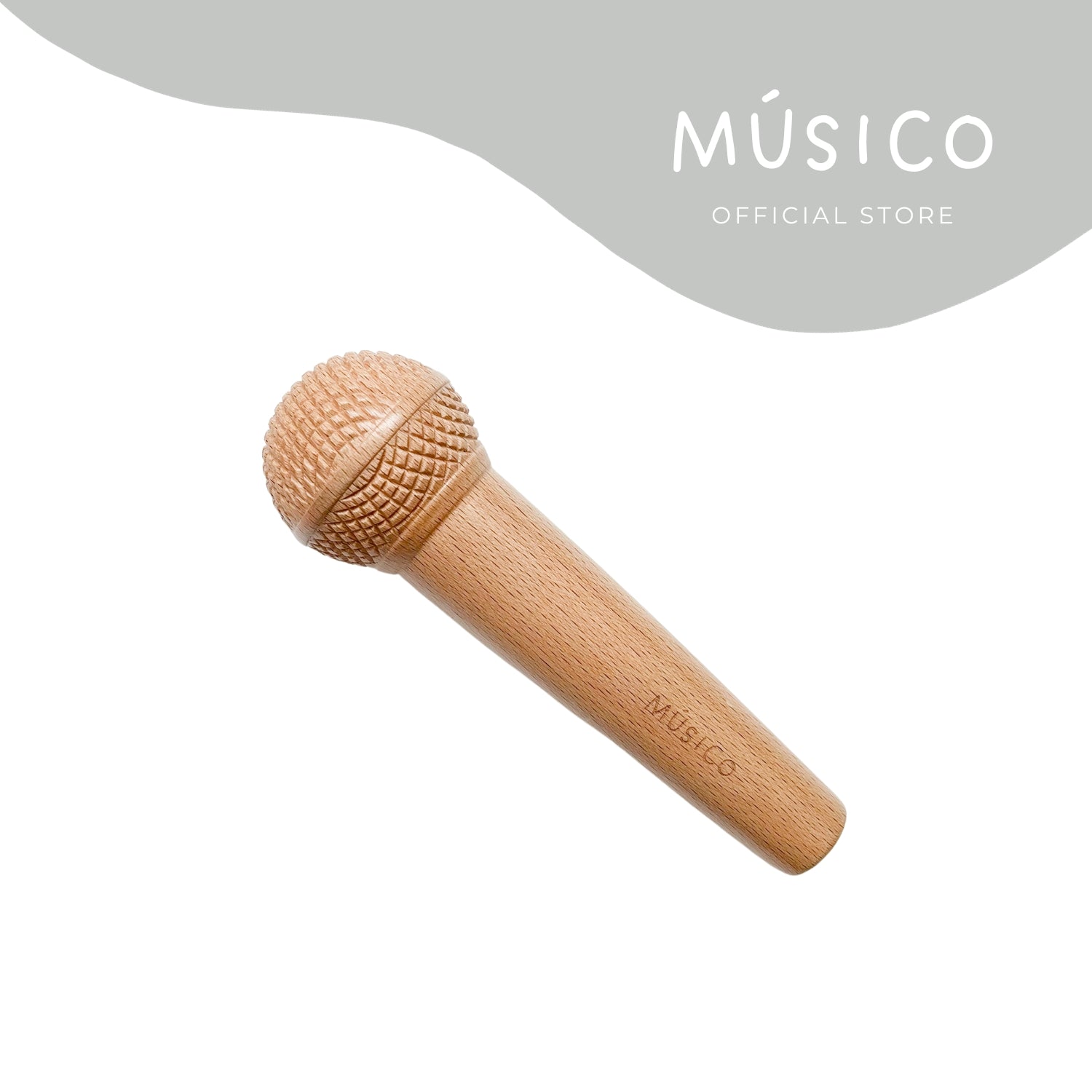 Músico Wooden Microphone - THE SIMPLIFIED PLAYROOM – The Simplified ...